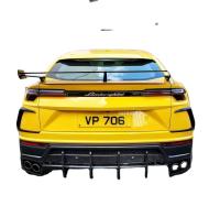 China 2018 - 2019 Lamborghini Body Kit SVJ style Carbon Fiber Spoiler Wing PP for sale