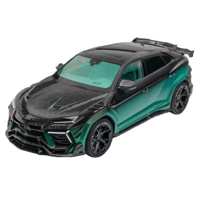 China 280mm Lamborghini Body Kit URUS MSY Style Front And Rear Bumper Spoiler Hood Kit Green for sale