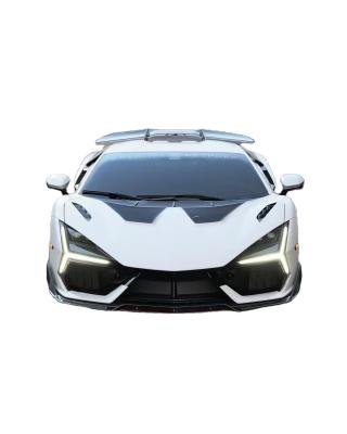 China Lamborghini Revuelto Custom Body Kits Carbon Fiber DUKE Style Custom Front Diffuser for sale