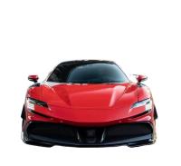 China For Ferrari SF90 Carbon Fiber Body Kit SF90 Upgrade RYFT Style Jump Down Front Lip Diffuser Spoiler Body Kit for sale