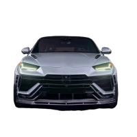 China URUS Carbon Body Kit Vors Style Carbon Fiber Front Lip Diffuser Spoiler Widebody Kit for sale