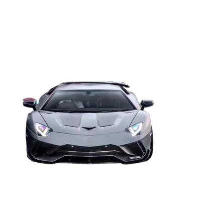 China LP700 LP720 Lamborghini Body Kit Air Intake Carbon Fiber Widebody Kit Hood Engine Cover for sale