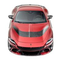 China For Ferrari Roma Carbon Fiber Body Kit Roma Upgrades MSY Style Front and Rear Bumper Spoiler Hood Body Kit for sale