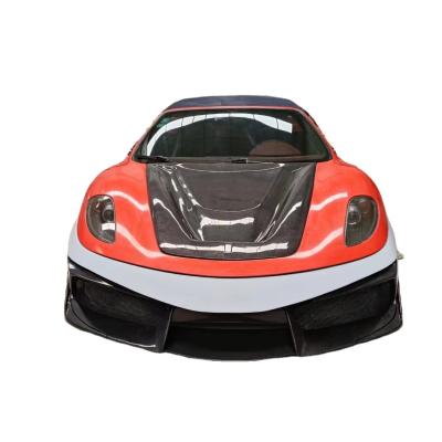 China VORS Widebody F430 Body Kit 2005 - 2009 Ferrari F430 Spoiler Hood for sale