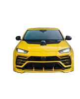 China Yellow Lamborghini Urus Body Kit Carbon Fiber Front Lip Luxury Car Diffuser Widebody Kit for sale