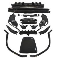 China 296GTB Ferrari Body Kit 296GTB OEM Carbon Fiber Universal Front Diffuser Spoiler Body Kit for sale
