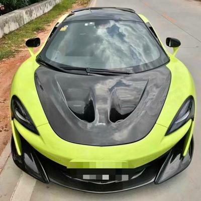 China High Quality Carbon Fiber for McLaren 570S 540C 650S 600LT Upgraded P1 Style Dry Carbon Fiber Hood Hood for sale