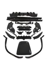 China 296 Ferrari Widebody Kit OEM Carbon Fiber Engine Guard Plate for sale