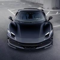 China OEM Ferrari 296 Gtb Body Kit Carbon Fiber Body FY Style Side Skirt Body Kit for sale