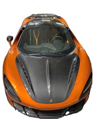 China For McLaren 720S Carbon Fiber Hood 720S Upgraded Top-style Carbon Fiber Hood Engine Cover for sale