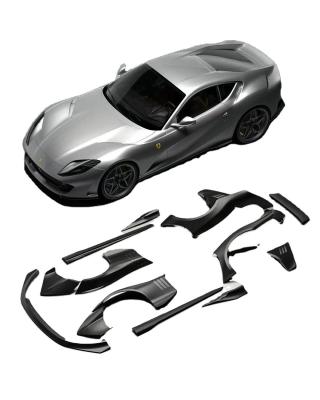 China 812 Ferrari Body Kit Carbon Fiber Widebody 812 ZE Style Carbon Fiber Arch for sale