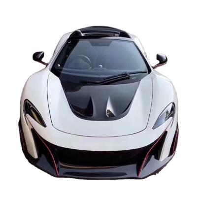 China New Product for McLaren MP4-12C 650S Carbon Fiber Hood  Mp4-12c 650S Upgraded P1 Style Bonnet and Engine Hatch for sale