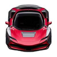 China SF90 Ferrari Carbon Body Kit 2021 Widebody Kits ZE Style Wheel Arch for sale