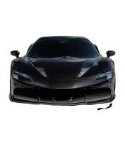 China SF90 Ferrari Carbon Fiber Body Kit 1016 Style Front Lip Air Intake Black Spoiler Fender for sale