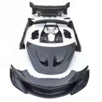 China Auto Parts for McLaren 540c 570s 570gt Carbon Fiber Body Kit 540c 570s 570gt Upgraded 600LT Style Body Kit 600LT Spoiler for sale