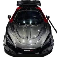 China GTR Style 720s Wide Body Kit Mclaren Senna Body Kit Front Bumper Carbon Fiber for sale