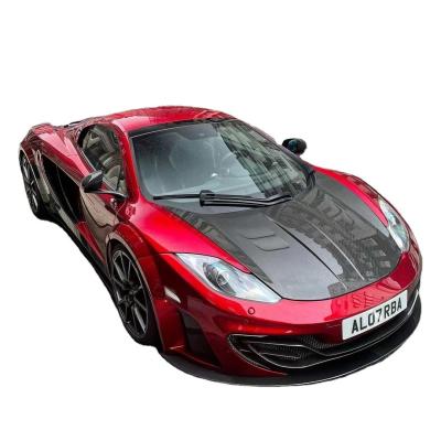 China MP4 12C Mclaren Body Kit MSY Style Front Rear Bumper Spoiler Widebody Kit Red Black for sale