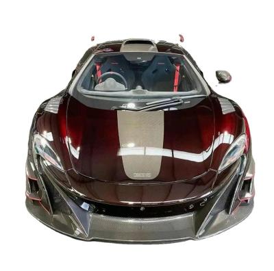 China MSO 650s Body Kit 688HS 688HS Style Carbon Fiber Front Bumper Body Kit 2017 for sale