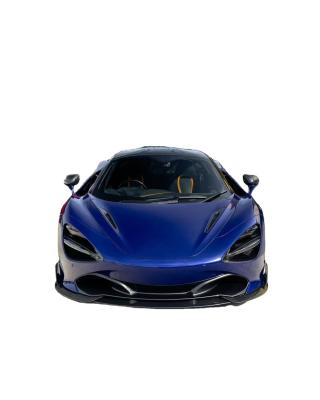 China Blue 720s Wide Body Kit McLaren  Carbon Fiber Front Lip Diffuser Spoiler Kit for sale
