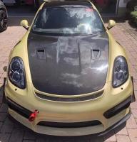 China Carbon Fiber Products for Porsche 981 Boxster Carbon Fiber Hood 981 Carbon Fiber Engine Hatch Cover 2013-2015 for sale