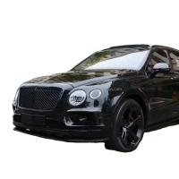 China For Bentley Bentayga Carbon Fiber Body Kit Bentayga Upgrades the W12 Style Carbon Fiber Front Lip Diffuser Spoiler for sale
