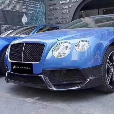 China For Bentley Continental GT Carbon Fiber Body Kit Continental GT Upgrades  VORS Style Front and Rear Bumper Spoilers for sale