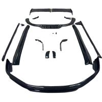 China For Porsche 911 992 Carbon Fiber Body Kit 911 992 Upgraded TechArt Style Front Shovel Diffuser Spoiler Side Skirt Body Kit for sale
