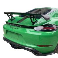 China 2022 New Products 987Cayman 981Boxster 718 Carbon Fiber Spoiler for Porsche 987 981 718 Carbon Fiber Spoiler Wing for sale