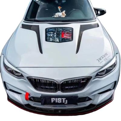 China IMP Style Carbon Fiber Hood  ForBMW M2 2 Series F22 F87 Carbon Fiber Engine Cover Engine Hatch Cover for sale