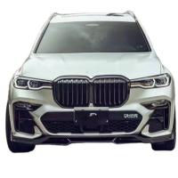 China Auto Parts for BMW X7 Carbon Fibre Body Kit X7 Upgraded FD-style Carbon Fiber Front Shovel Diffuser Spoiler Top Wing Body Kit for sale
