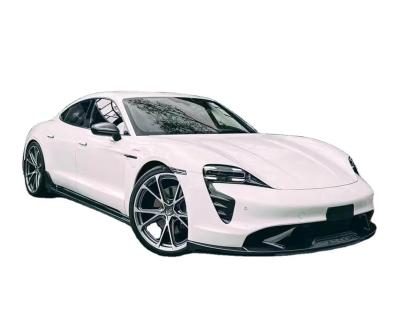 China For Porsche Taycan Carbon Fibre Body Kit Taycan Upgrade Tech Style Carbon Fiber Front Lip Diffuser Spoiler Side Skirt Body Kit for sale