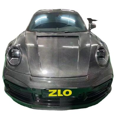 China For Porsche 911 992 Body Kit 911 992 Upgraded TopCar Style Front and Rear Bumper Spoiler Body Kit for sale