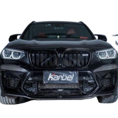 China New Product Carbon Fiber Body Kit for BMW X3M X4M F97 F98 X3M X4M Carbon Fiber Front Shovel Diffuser Spoiler for sale