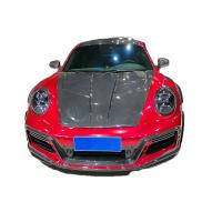 China Auto Parts for Porsche 911 992 Body Kit 911 992 Turbo  Upgraded Techart Style Front and Rear Bumper Cover Body Kit for sale