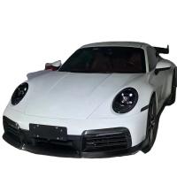 China Auto Parts for Porsche 911 992 Carbon Fiber Body Kit 911 992 Upgraded Bras-style Front Shovel Diffuser Spoiler Body Kit for sale