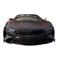 China For BMW I8 Carbon Fiber Body Kit I8 Upgrade Energy-style Front and Rear Bumper Spoiler Widebody Kit for sale