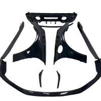 China for Porsche 992 Carbon fiber Body Kit 992 Carbon fiber front lip diffuser side skirt spoiler hood fender for sale