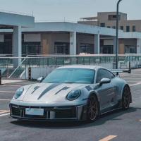 China For Porsche 911 992 Carbon Fiber Body Kit  992 Upgraded MIW-style Front and Rear Bumper Spoiler Hood Wide-body Kit for sale