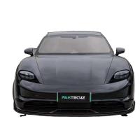China Dry Carbon Fiber Carbon Fibre Body Kit for Porsche Taycan Taycan Upgrade PAKTECHZ Style Front Shovel Diffuser Spoiler Body Kit for sale