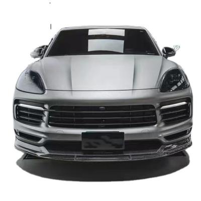 China For Porsche Cayenne Coupe Carbon Fiber Body Kit  Cayenne Coupe Upgraded FD-style Carbon Fiber Front Lip Diffuser Body Kit for sale