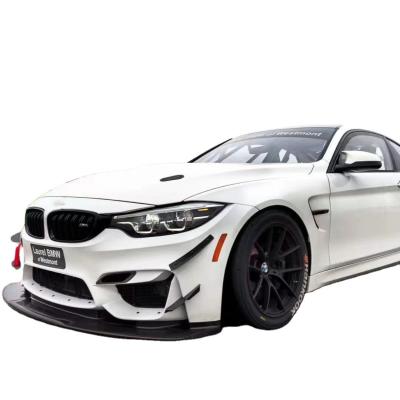 China For BMW M3 M4 F80F82 Carbon Fiber Body Kit M3 M4 F80F82 Upgraded Carbon Fiber Front Lip Front Spoiler for sale