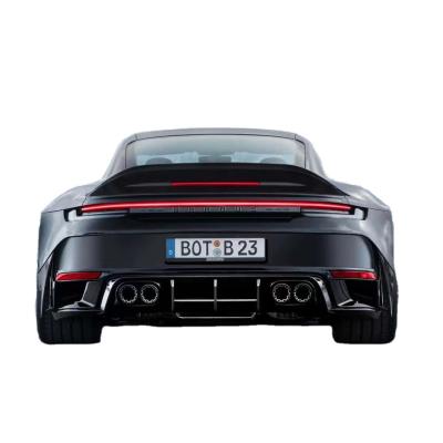 China For Porsche 992 Carbon Fiber Spoiler 992 Upgraded BS Style Carbon Fiber Spoiler Tail Fins for sale