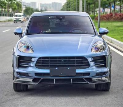 China For Porsche Mancan Carbon Fiber Body Kit Mancan Upgrades the CMST-style Carbon Fiber Front Lip Diffuser Spoiler Widebody Kit for sale
