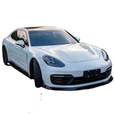 China For Porsche Panamera Carbon Fiber Body Kit Panamera Carbon Fiber Front Lip Diffuser Spoiler Side Skirt for sale