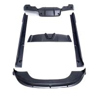 China Mancan Porsche Body Kit Customized Color Front Lip Diffuser 2022+ for sale