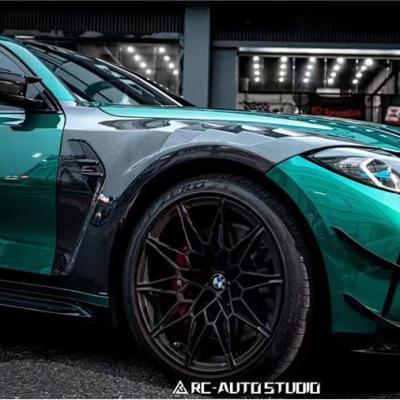 China For BMW M3 M4 G80 G82 Carbon Fiber Fender M3 M4 G80 G82 Upgraded AE-style Carbon Fiber Fender Lightweight for sale