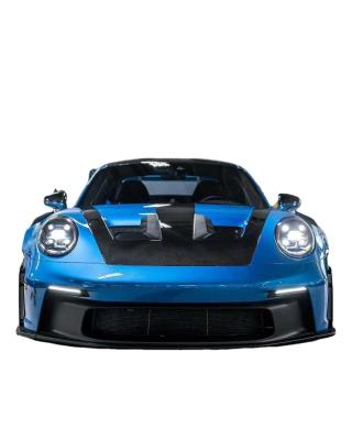 China 146cm 2020 Porsche 992 Body Kit Front Lip Diffuser Spoiler Hood Body Kit OEM for sale
