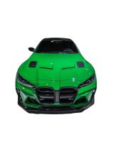 China For BMW M3 M4 Carbon Fiber Body Kit G80 G82M3 M4 Updated VORS Style Carbon Fiber Front Bumper for sale