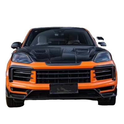 China Porsche Cayenne Widebody Body Kit MSY Style Front Lip Diffuser Spoiler Body Kit Porsche for sale