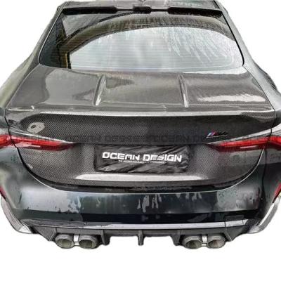 China For BMW G87 M2 Carbon Fiber Rear Trunk Cover  G87 M2 Upgraded CSL-style Carbon Fiber Rear Cover and Trunk Cover Hood for sale